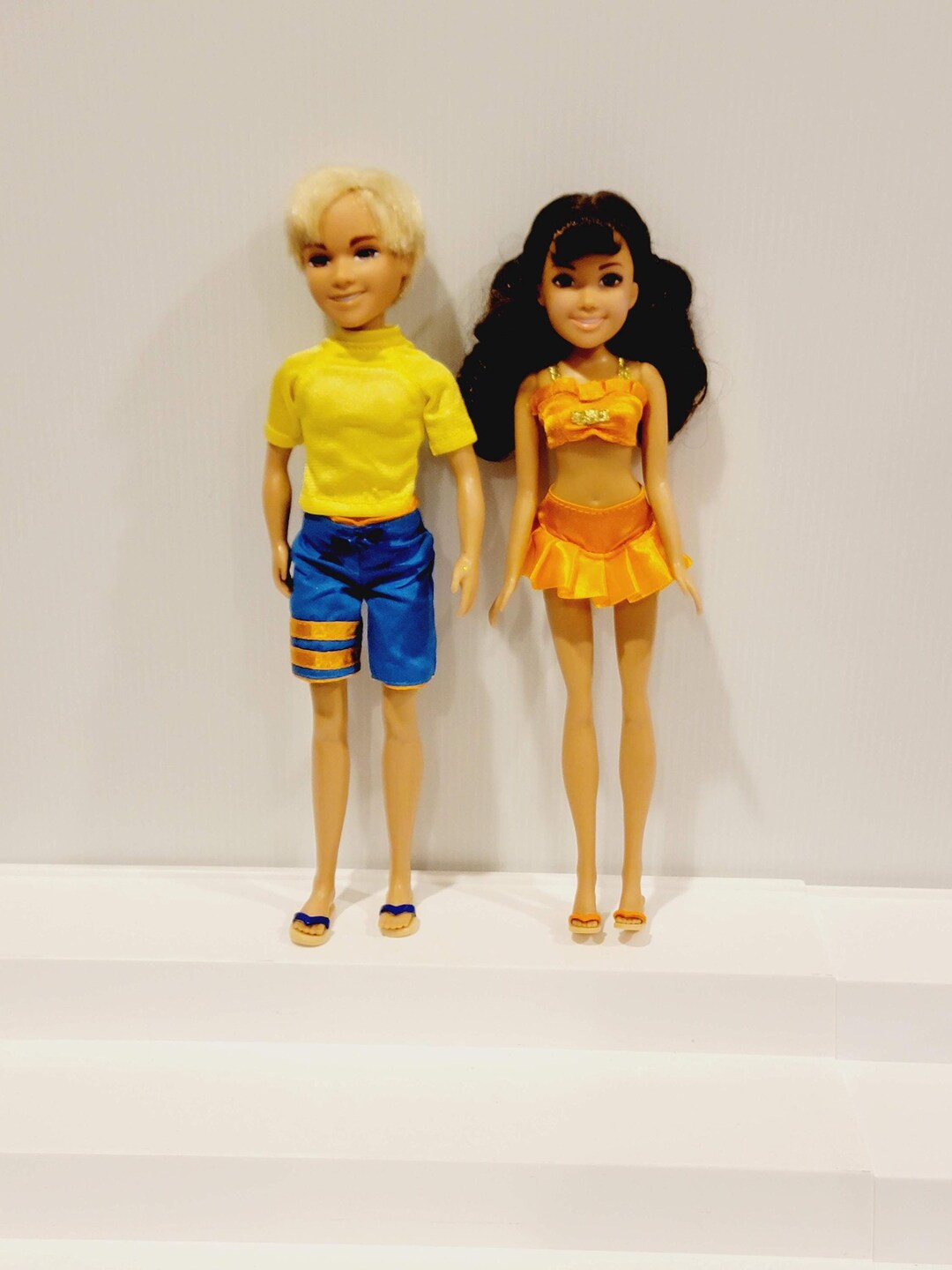 Disney Teen Beach Movie Mckenzie and Brady Fashion Doll Set - Etsy