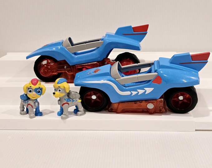 Paw Patrol Mighty Pups Super Mighty Twins Power Split Vehicle Lights ...