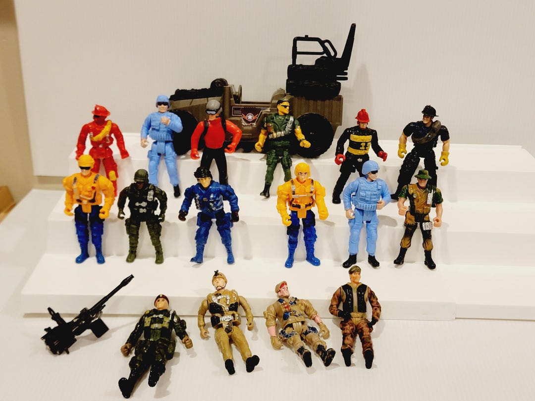 Army Military Action Figure and Vehicle Set - Etsy