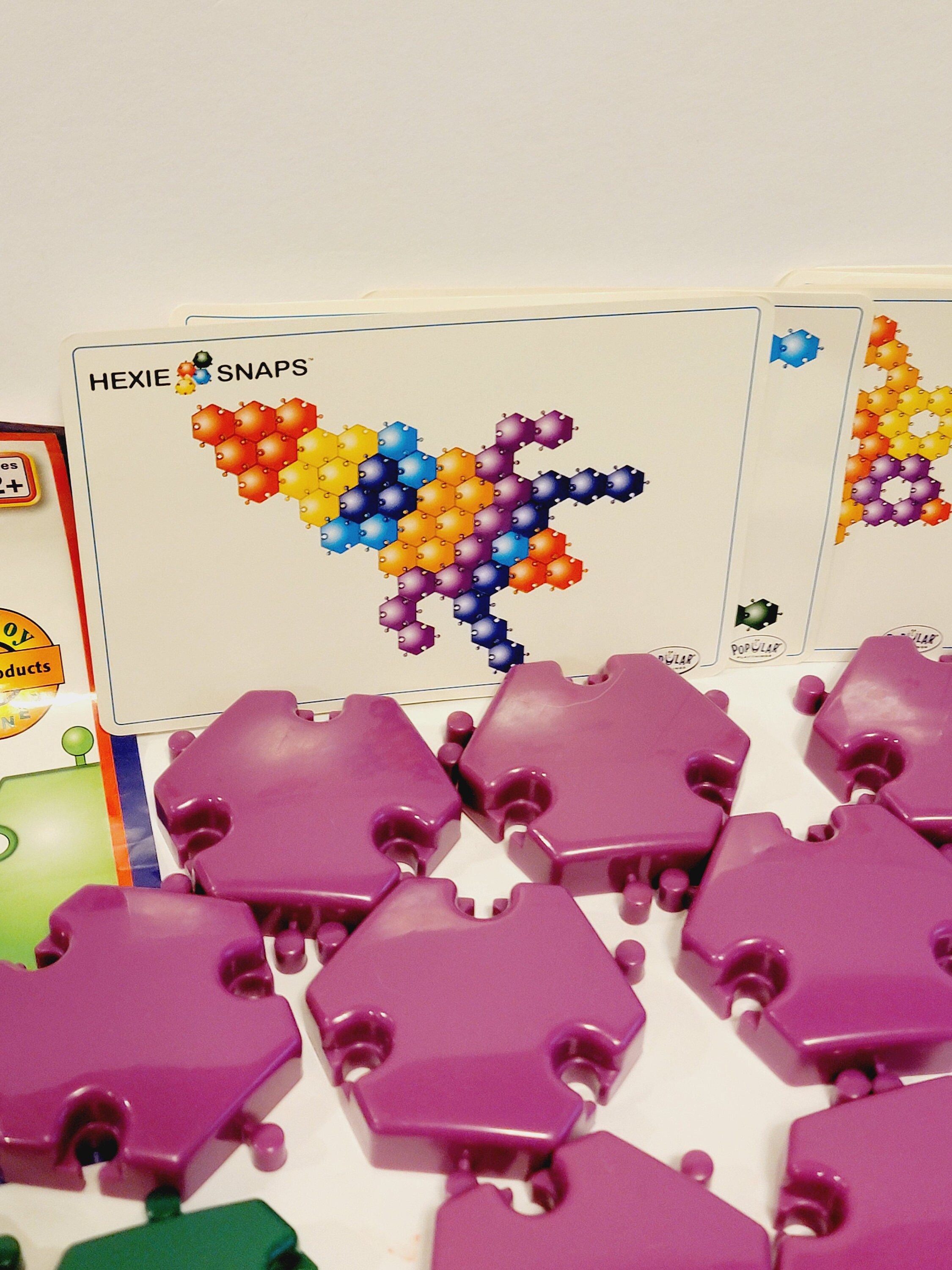 Hexie Snaps Kids Building Leaning Set 95 Pieces - Etsy