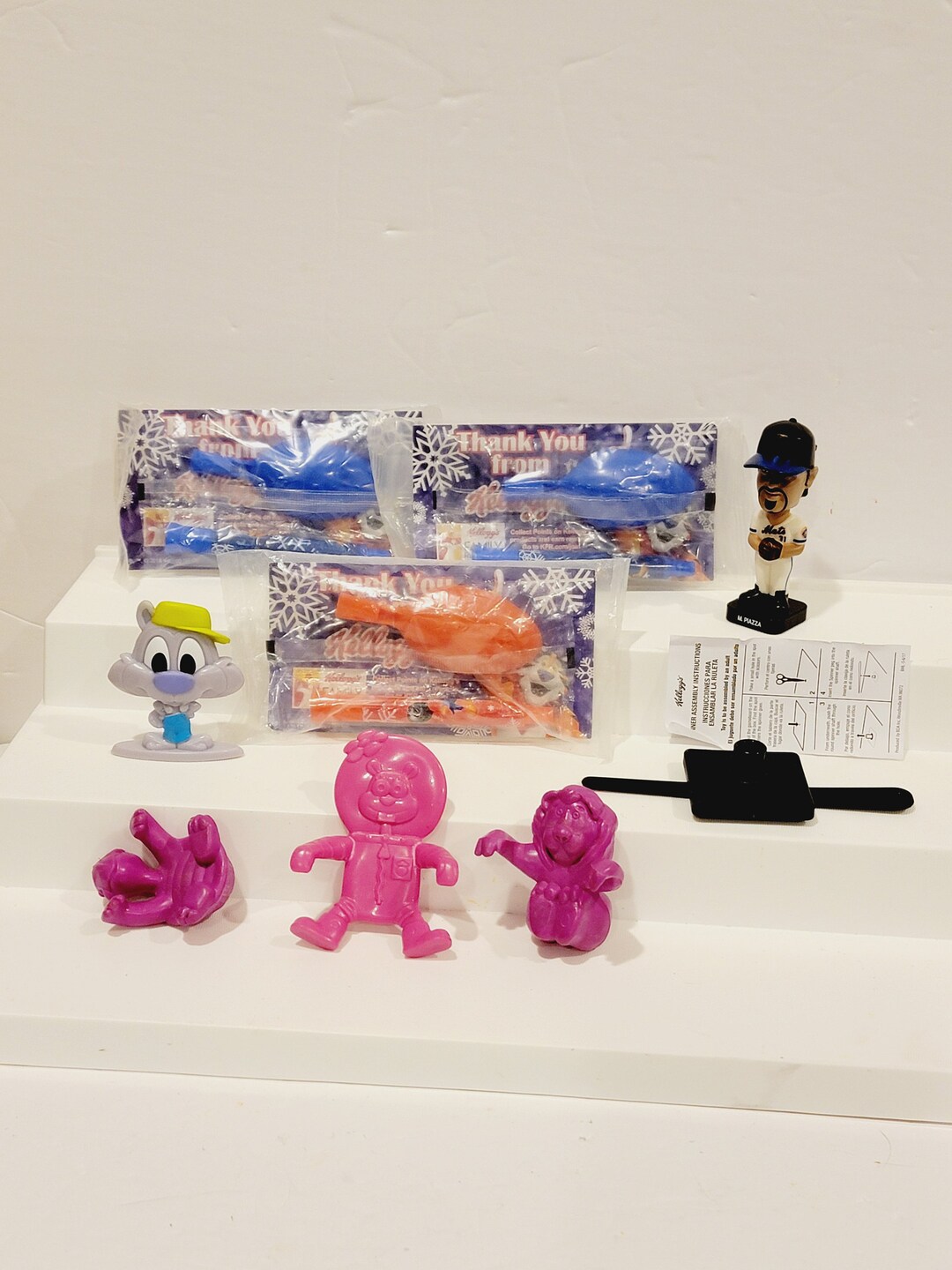 Cereal Toy Prize Figure Set - Etsy