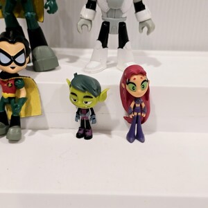 Teen Titans Go Action Figure Set - Etsy