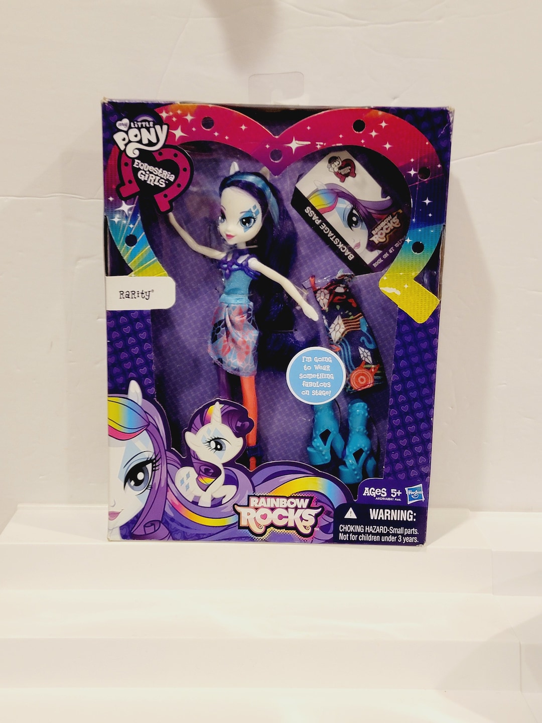 My Little Pony Equestria Girls Rainbow Rocks Rarity NEW - Etsy