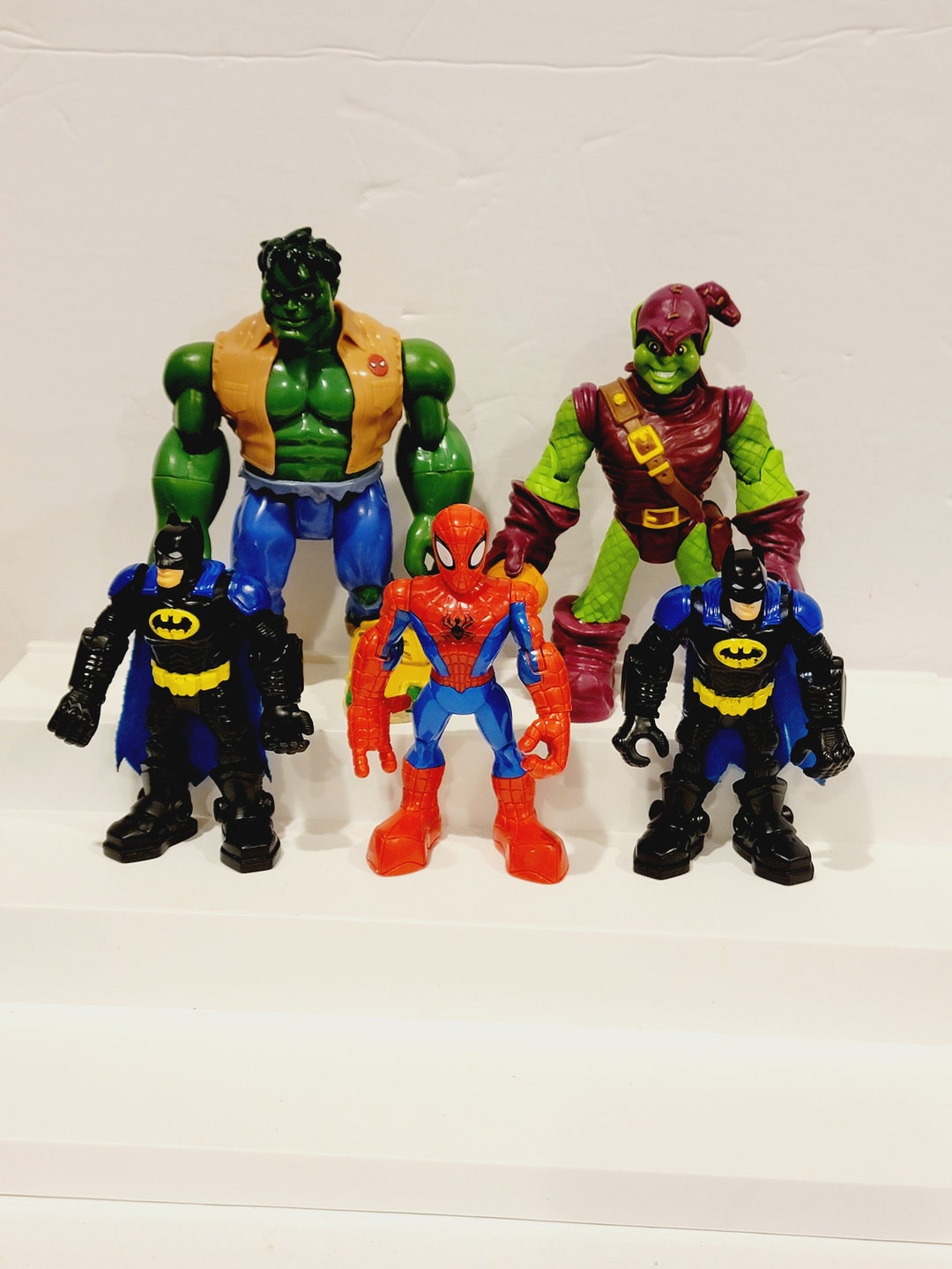 Marvel Rescue Heroes Super Hero Large Action Figure Set - Etsy