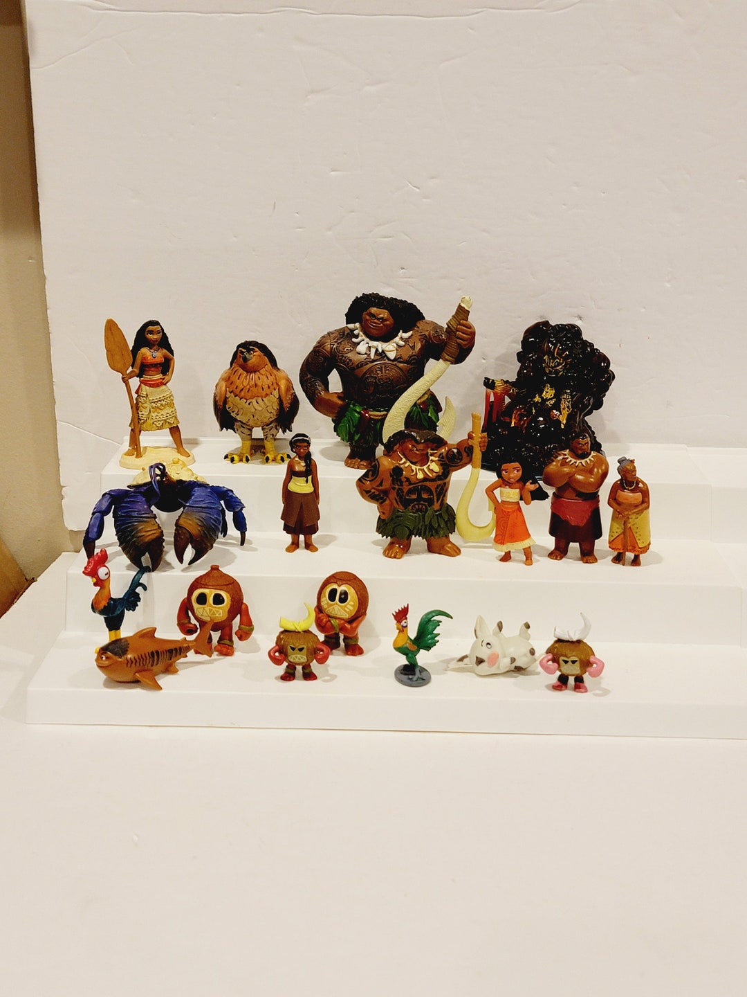 Disney Moana Collectible Figure Set - Etsy
