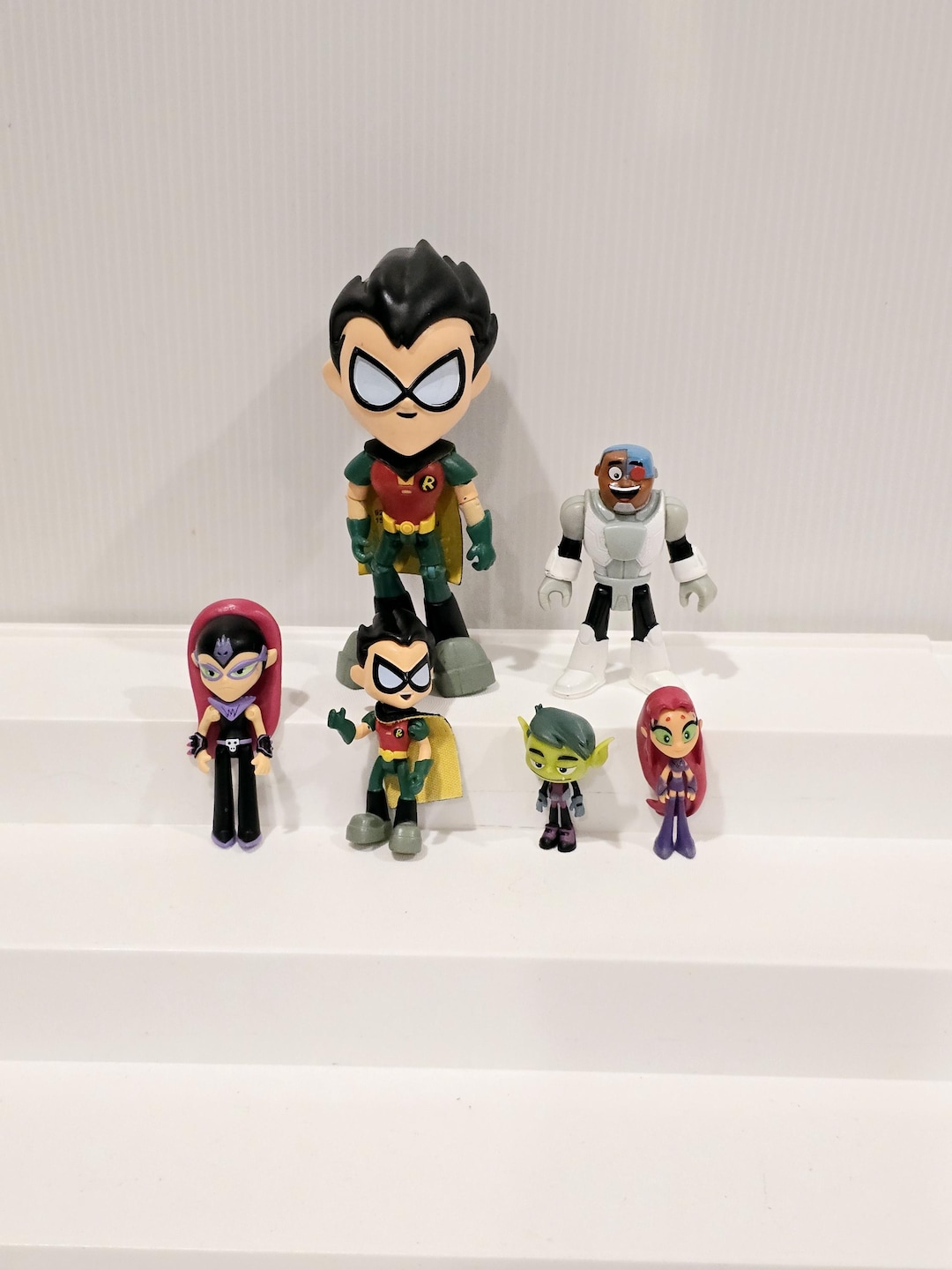 Teen Titans Go Action Figure Set - Etsy