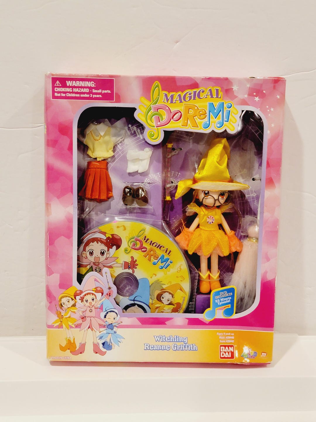 Vintage 2005 Bandai Magical Do Re Mi Musical Reanne Griffith Doll New ...