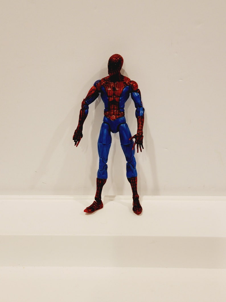 Classics Marvel Legends 2002 Super Posable Spider-man Mcfarlane Toybiz ...