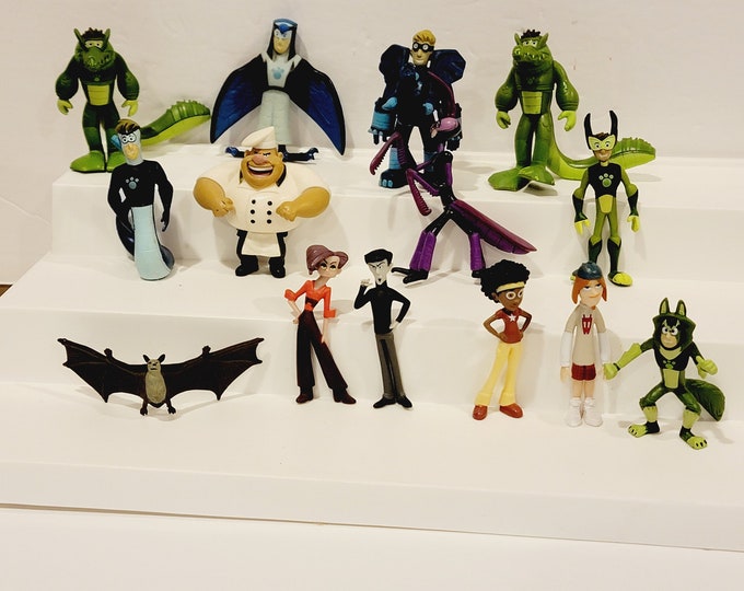 Wild Kratts Heroes & Villains Action Figure Set - Etsy