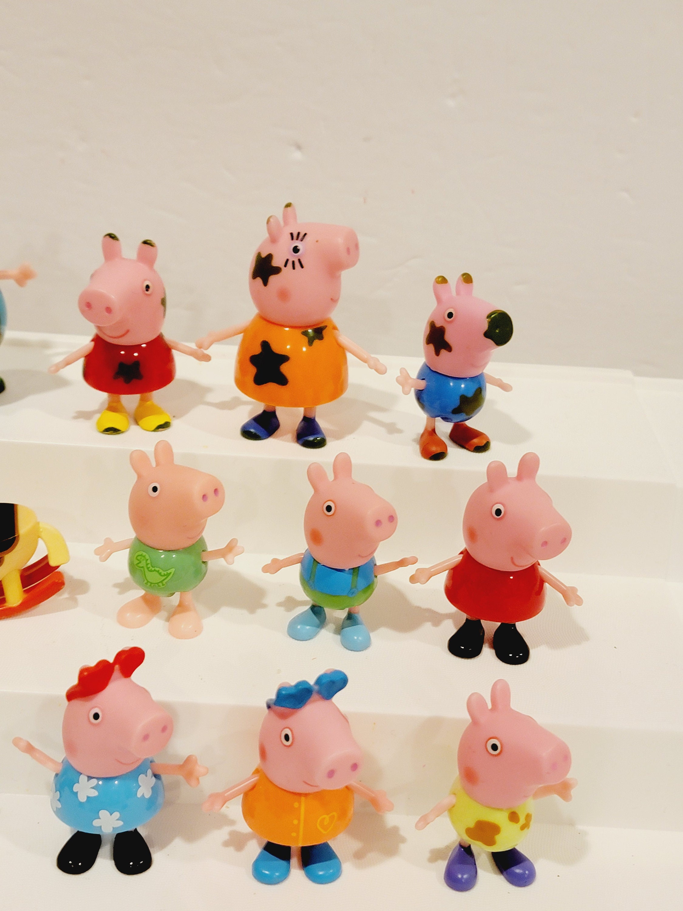 Peppa Pig Action Figure Set - Etsy