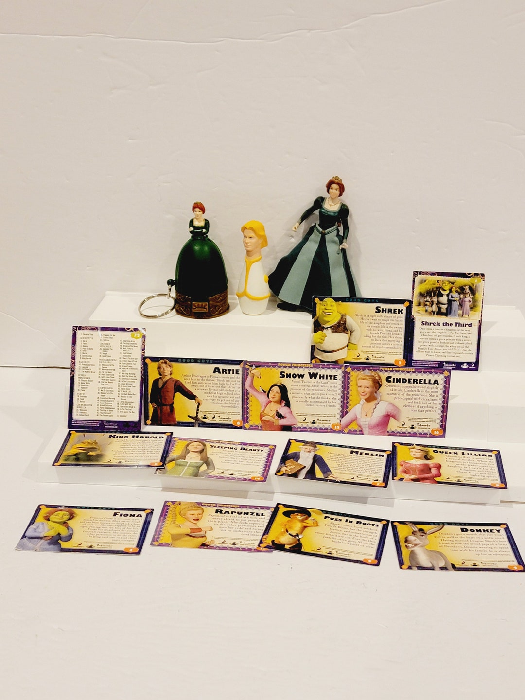 Shrek Action Figure and Trading Card Set - Etsy