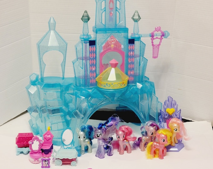 My Little Pony Equestria Crystal Empire Castle Playset With Crystal ...