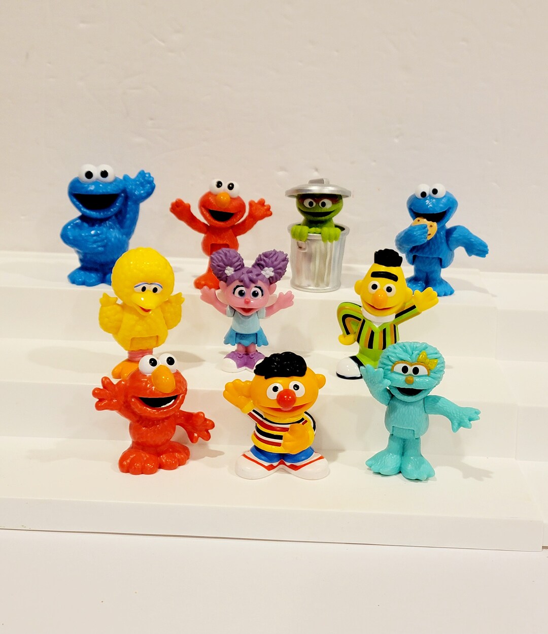 Sesame Street Deluxe Figure Set - Etsy