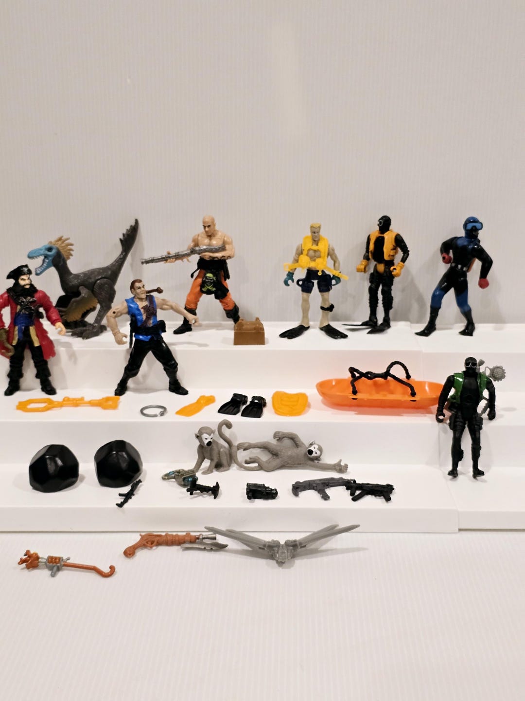 Chap Mei Toys R Us Pirate Sea Rescue and Suba Action Figure Set - Etsy