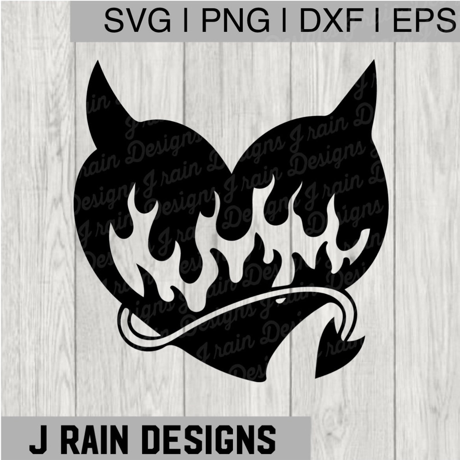 Devil Heart Svg Heart Svg Heart Png Heart Eps Heart - Etsy Canada