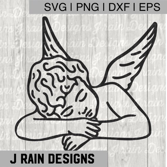 Angel Svg Angel Dxf Angel Eps Angel Eps Baby Angel Svg - Etsy