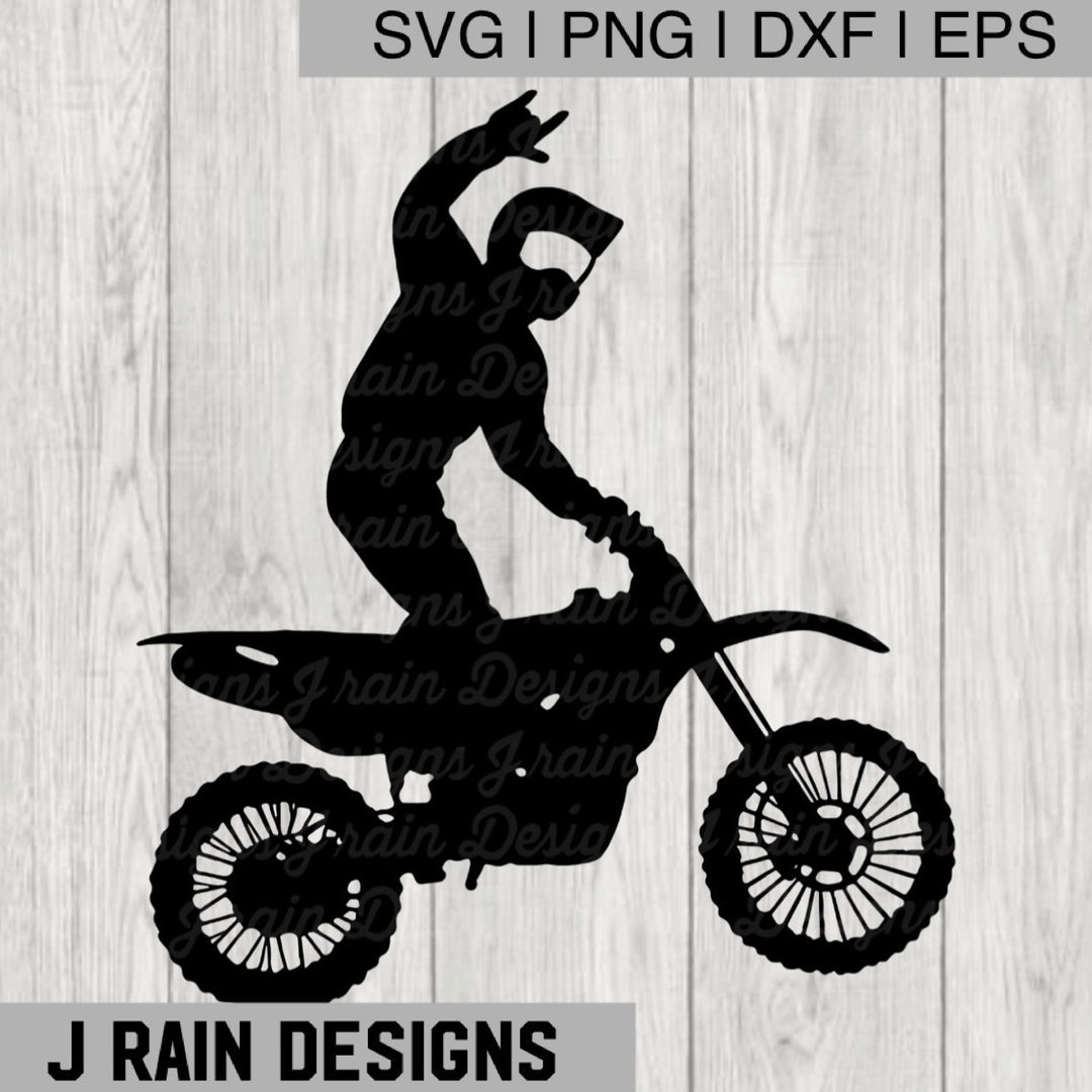 Crossmotor SVG fiets SVG rider SVG duin svg off-road rijden svg dirt ...
