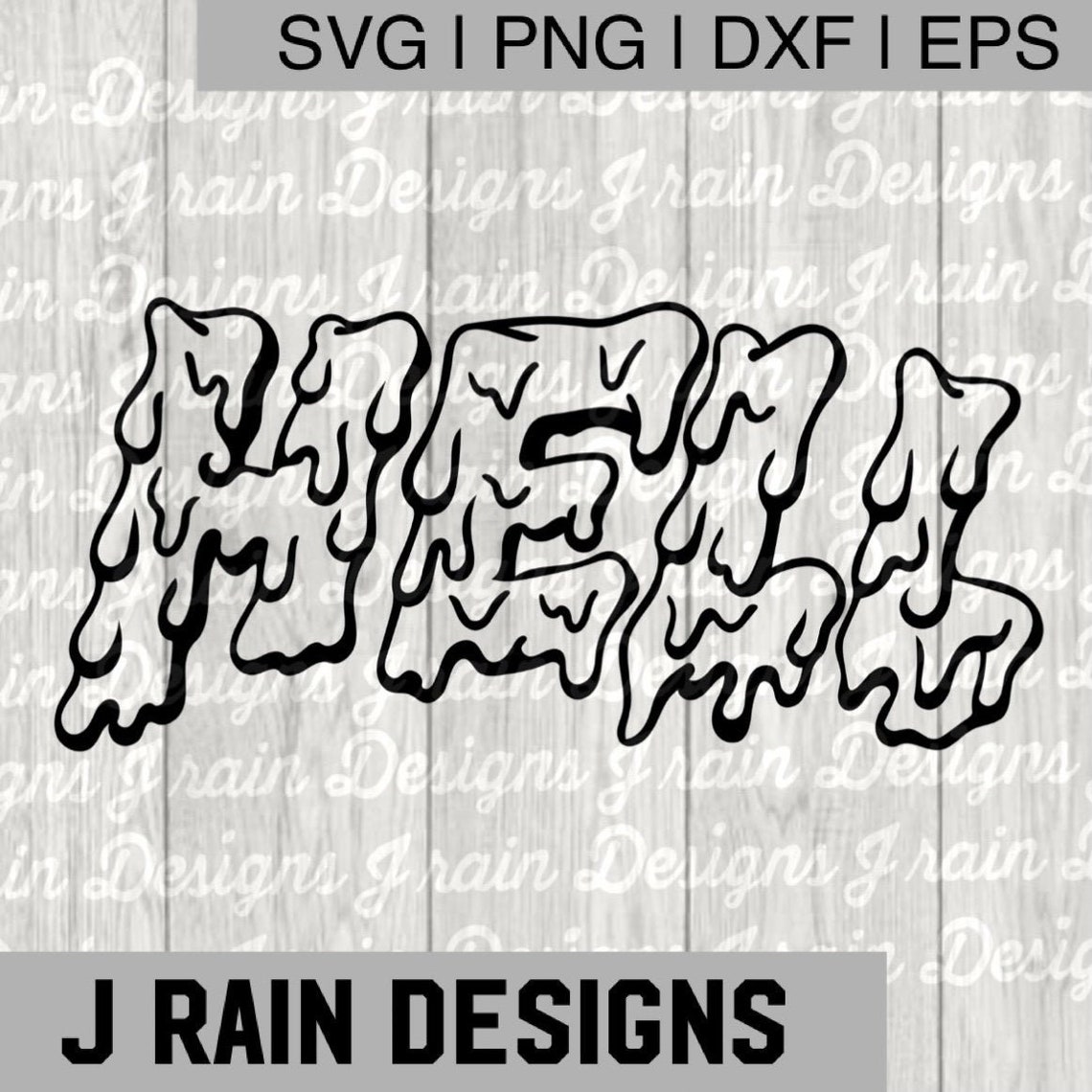 Melting Hell SVG Melting Hell PNG Melting Hell EPS - Etsy