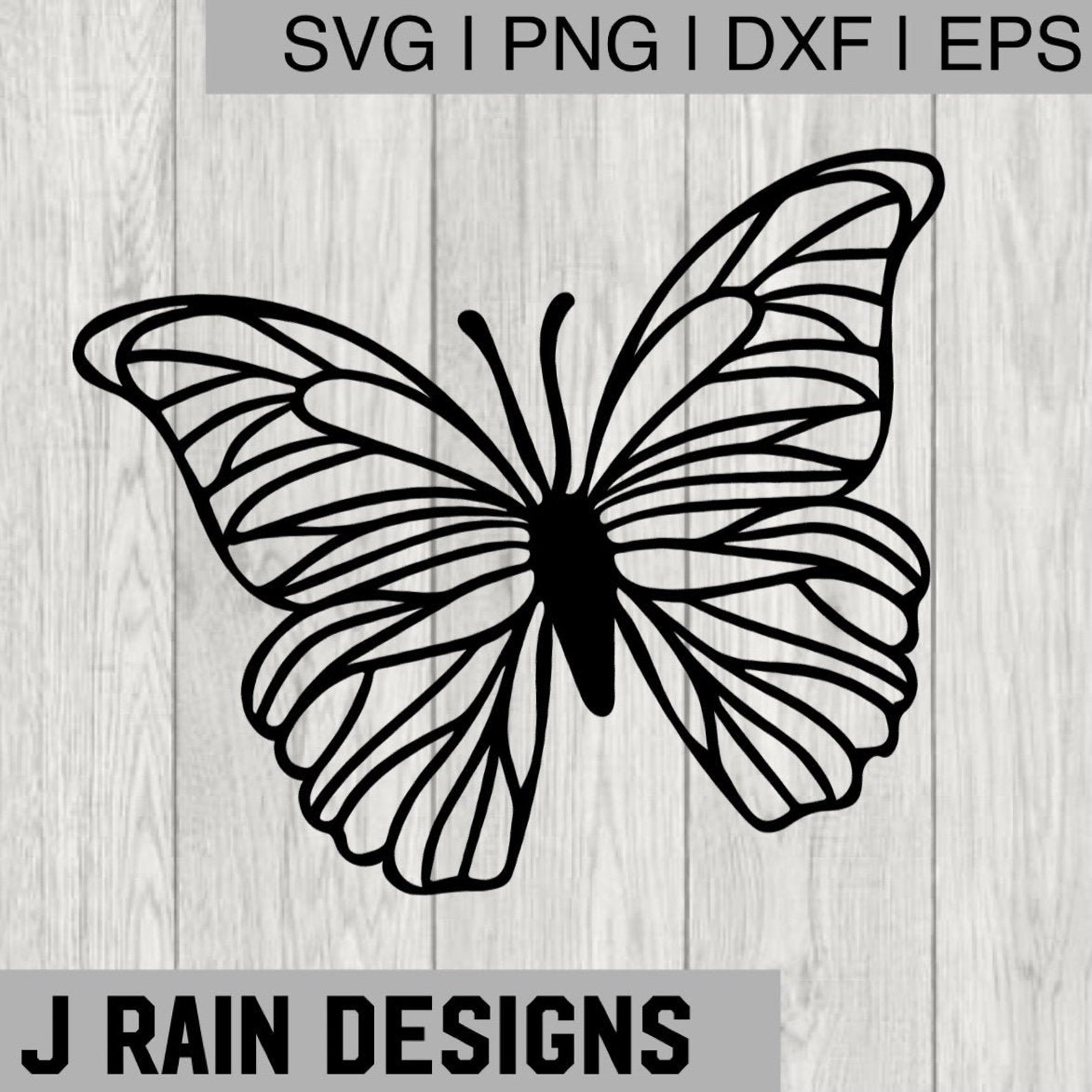 Butterfly SVG Butterfly EPS Butterfly DXF Butterfly Png - Etsy