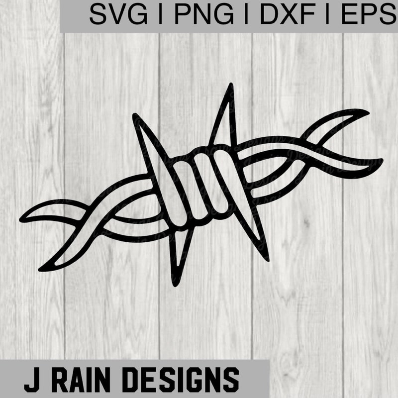 Barbed Wire Svg - Etsy
