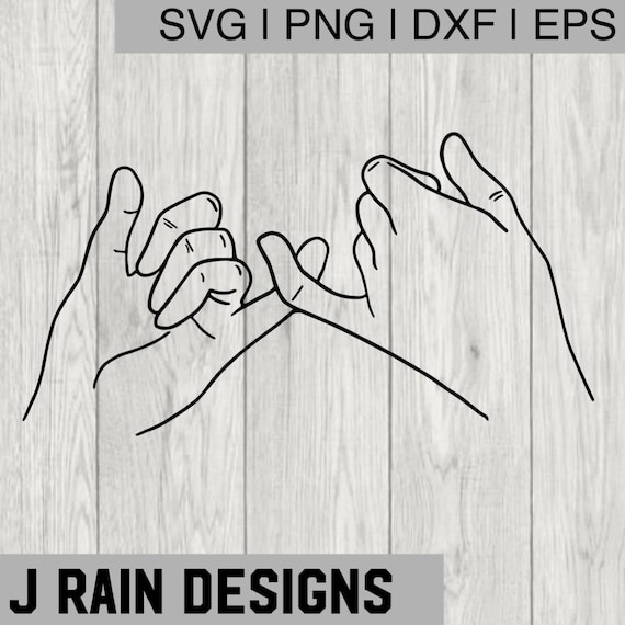Pinky promise SVG pinky promise eps pinky promise DXF | Etsy