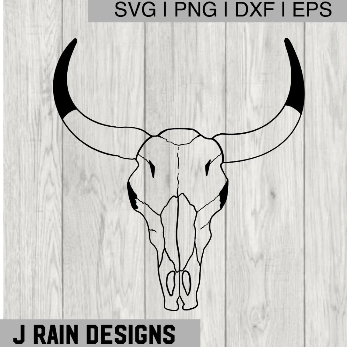 Bull skull SVG skull svg bull svg bull skull DXF bull | Etsy
