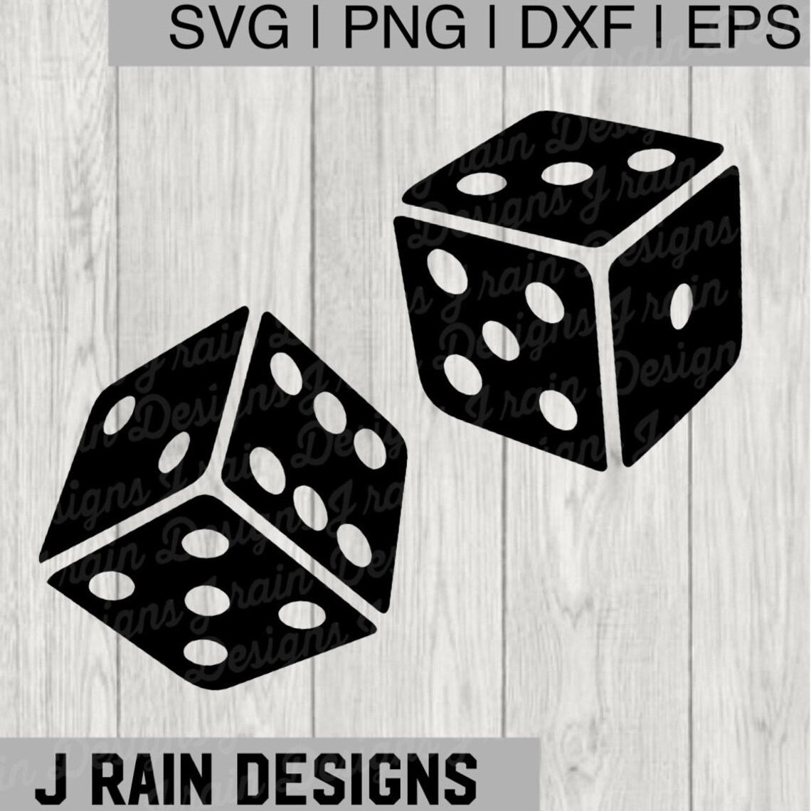 Two Dice SVG Dice Svg Dice Eps Dice DXF Dice Png - Etsy