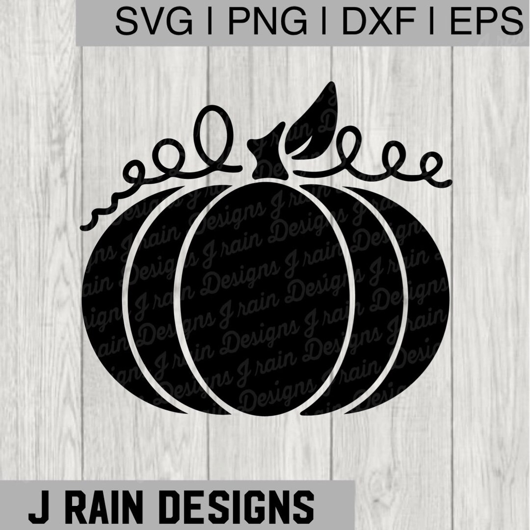 Pumpkin SVG - Pumpkin Clipart - Pumpkin Eps - Pumpkin DXF - Halloween ...