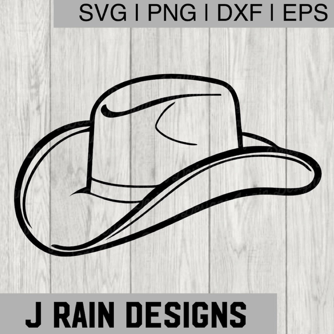 Cowboy Hat SVG - Cowboy Svg - Hat Svg - Western Svg - Western Clipart ...