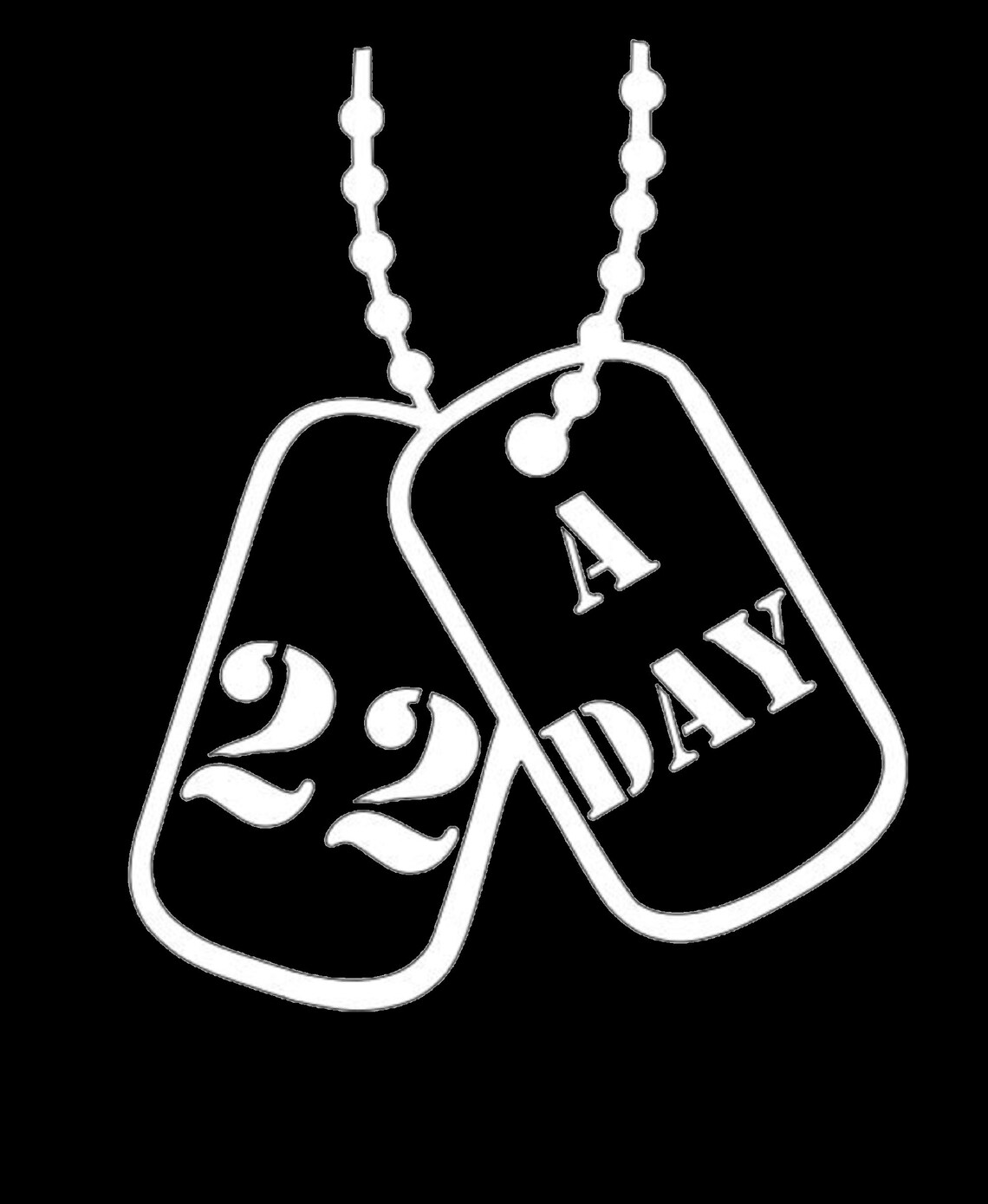 22 A Day Veterans Suicide Awareness Vehicle Window or Bumper | Etsy