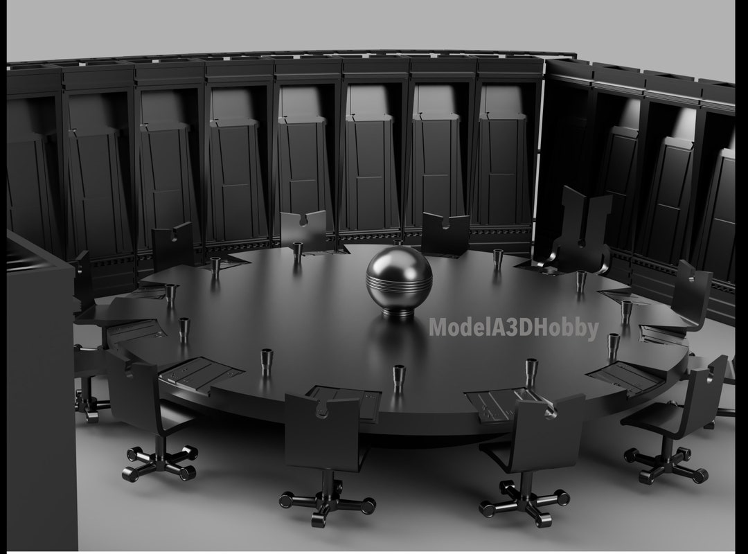 Death Star Conference Room Diorama - STL 3d File - Etsy