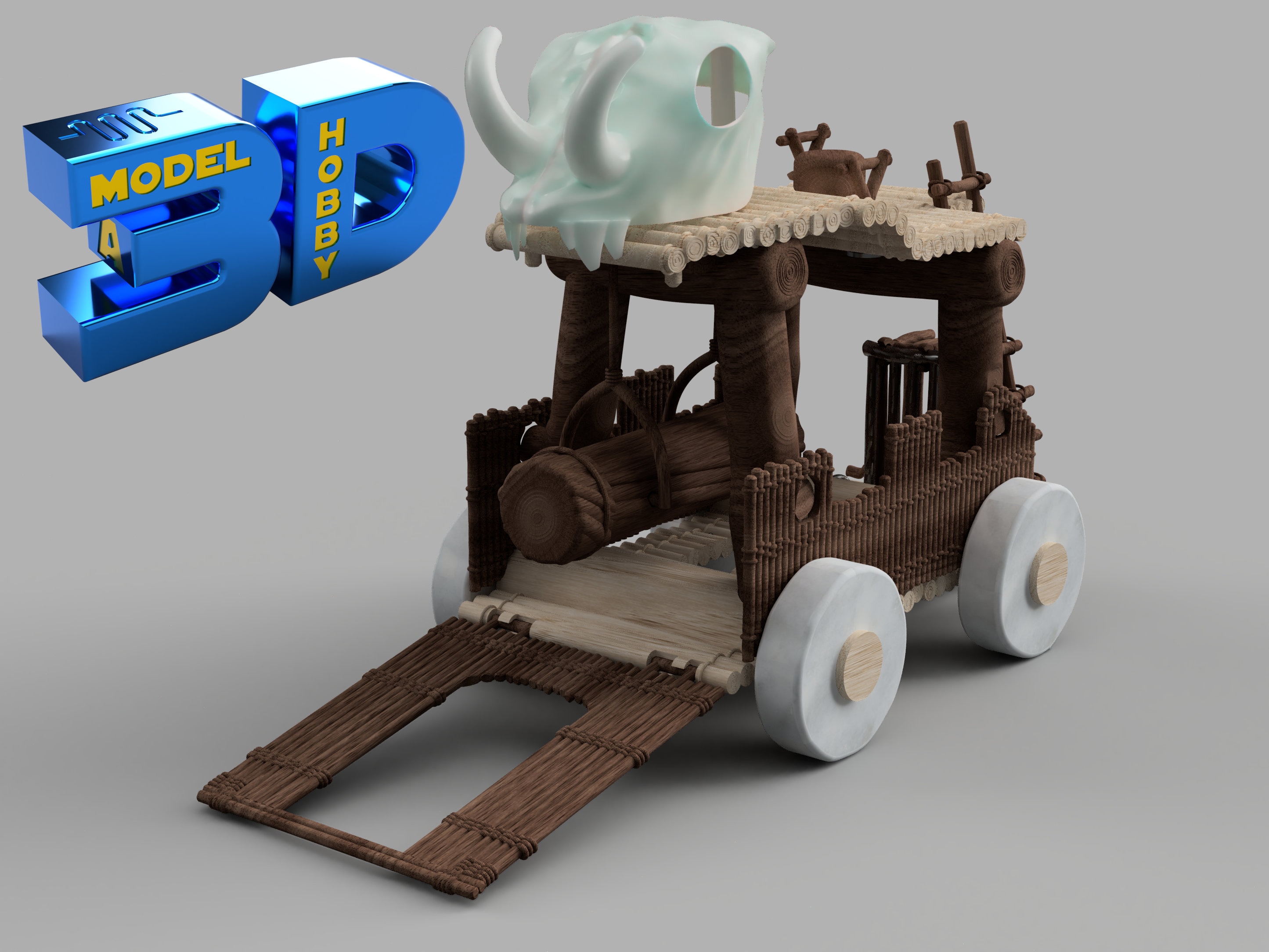 Ewok Battle Wagon Star Wars STL 3d File - Etsy