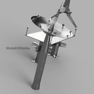 Endor Deflector Dish ONLY 3d STL File - Etsy