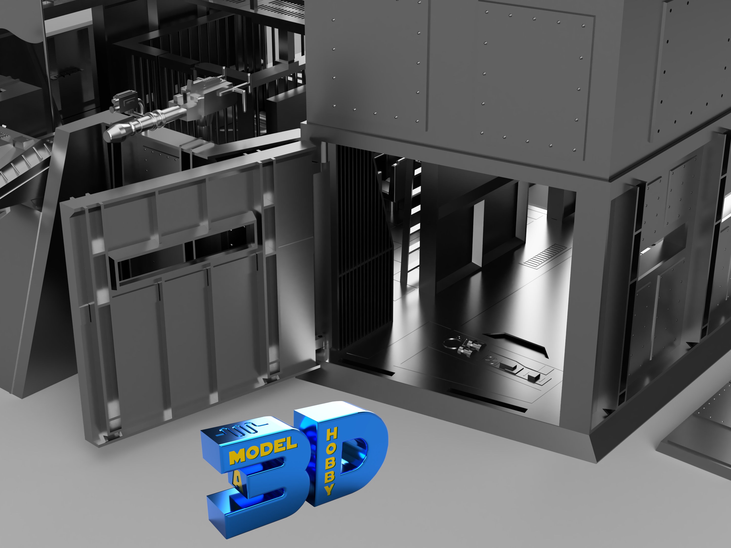 Headquarters Re-imagined Version 3d Files Classified 6" or 3.75" - Etsy