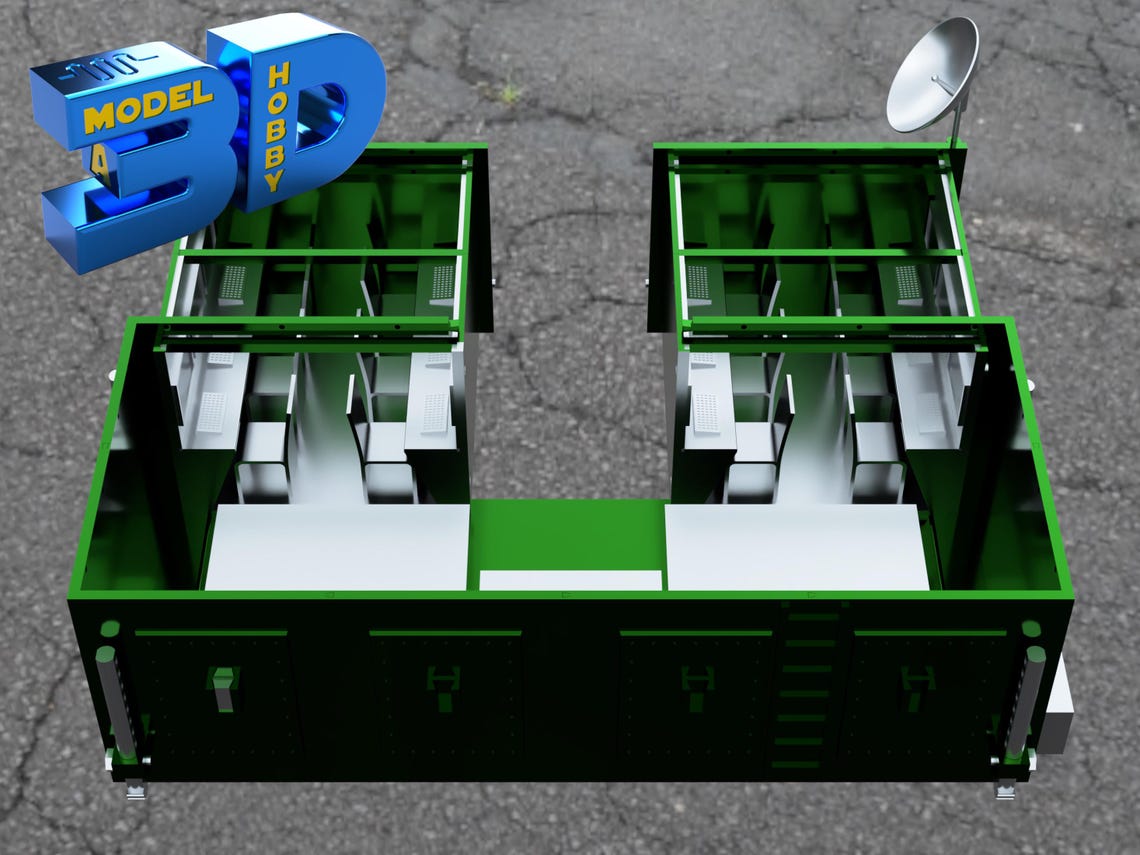 Mobile Command Center 3D Stl Files - Etsy