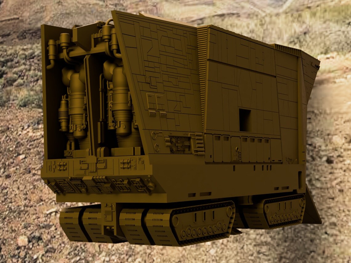 Jawa Sandcrawler 3d STL - Etsy