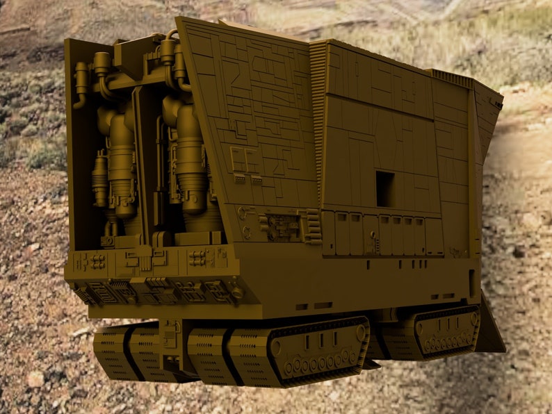 Jawa Sandcrawler 3d STL - Etsy