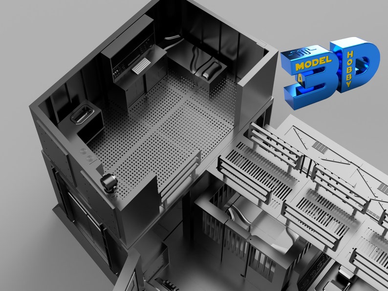 Gi Joe Headquarters Re-imagined Version 3d Files Classified 6 or 3.75 - Etsy Australia