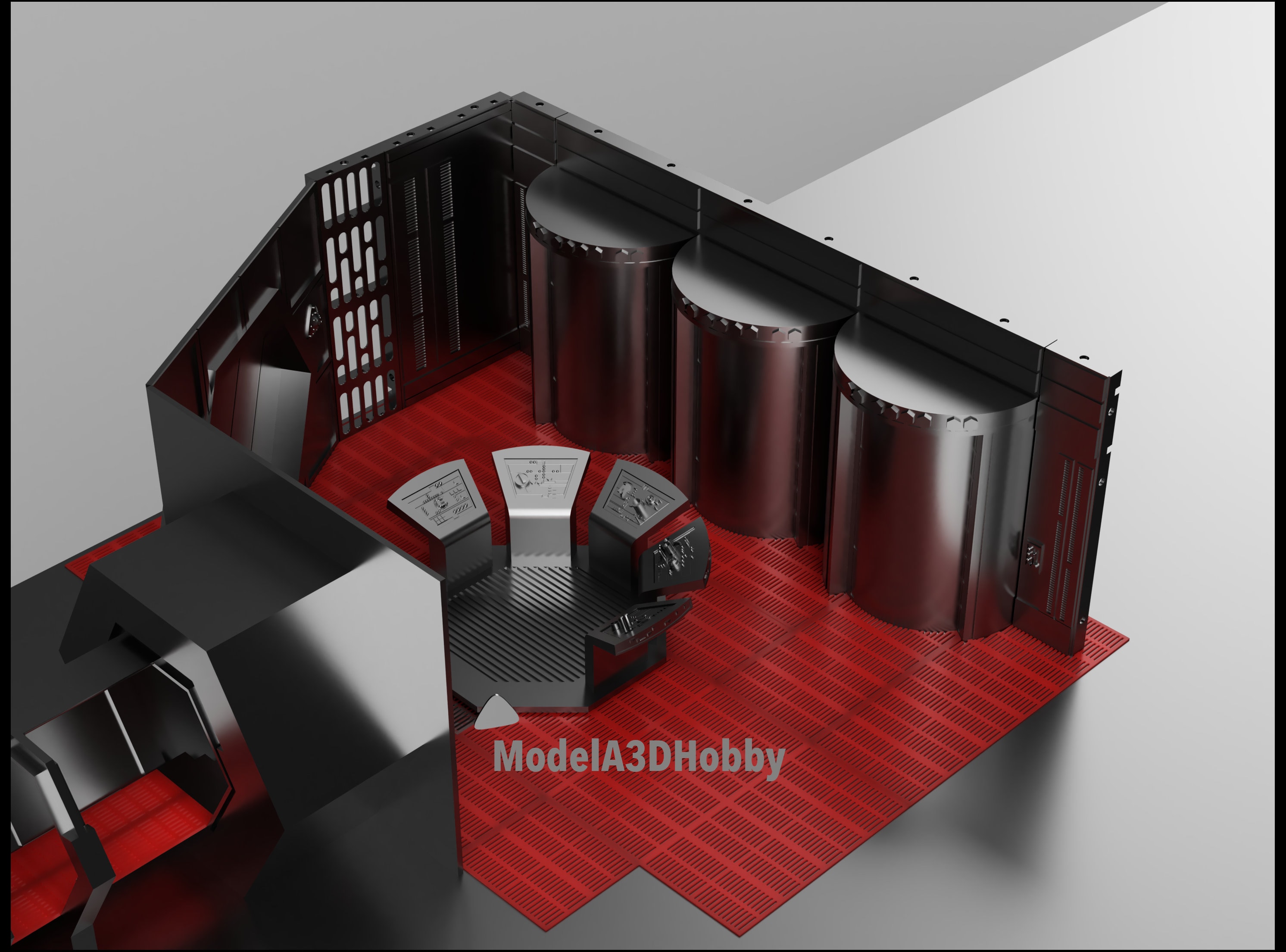 Death Star Cell Block Diorama STL 3d File - Etsy