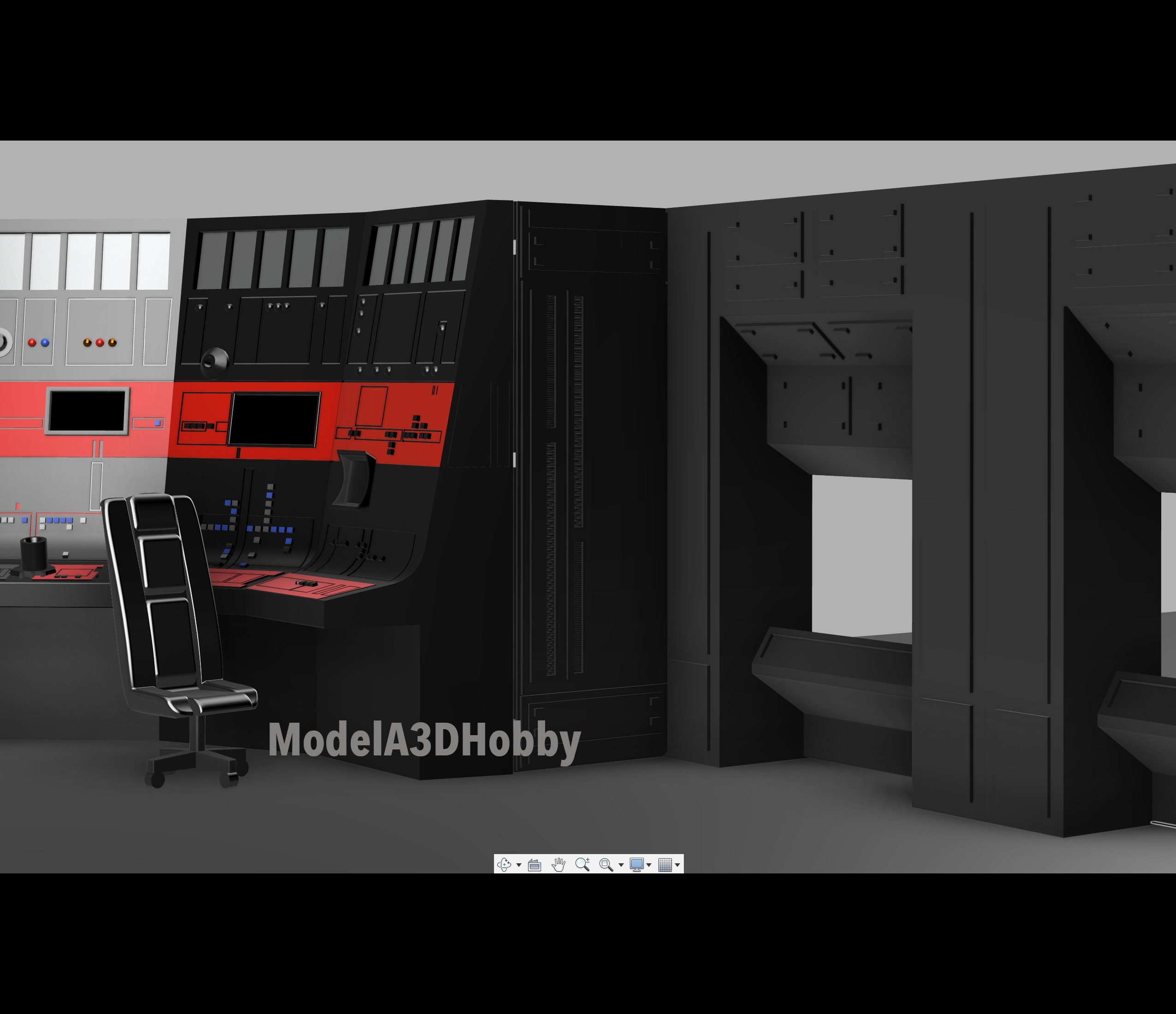 Death Star Control Room Diorama STL 3d File - Etsy Israel