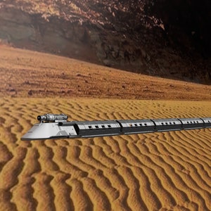 Spice Runner Train - Book of Boba Fett - STL 3d File - Etsy