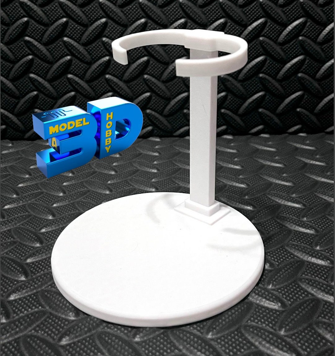 Action Figure Stand 12" 1/6 Scale or 6" 1/12 - STL File or Made to ...