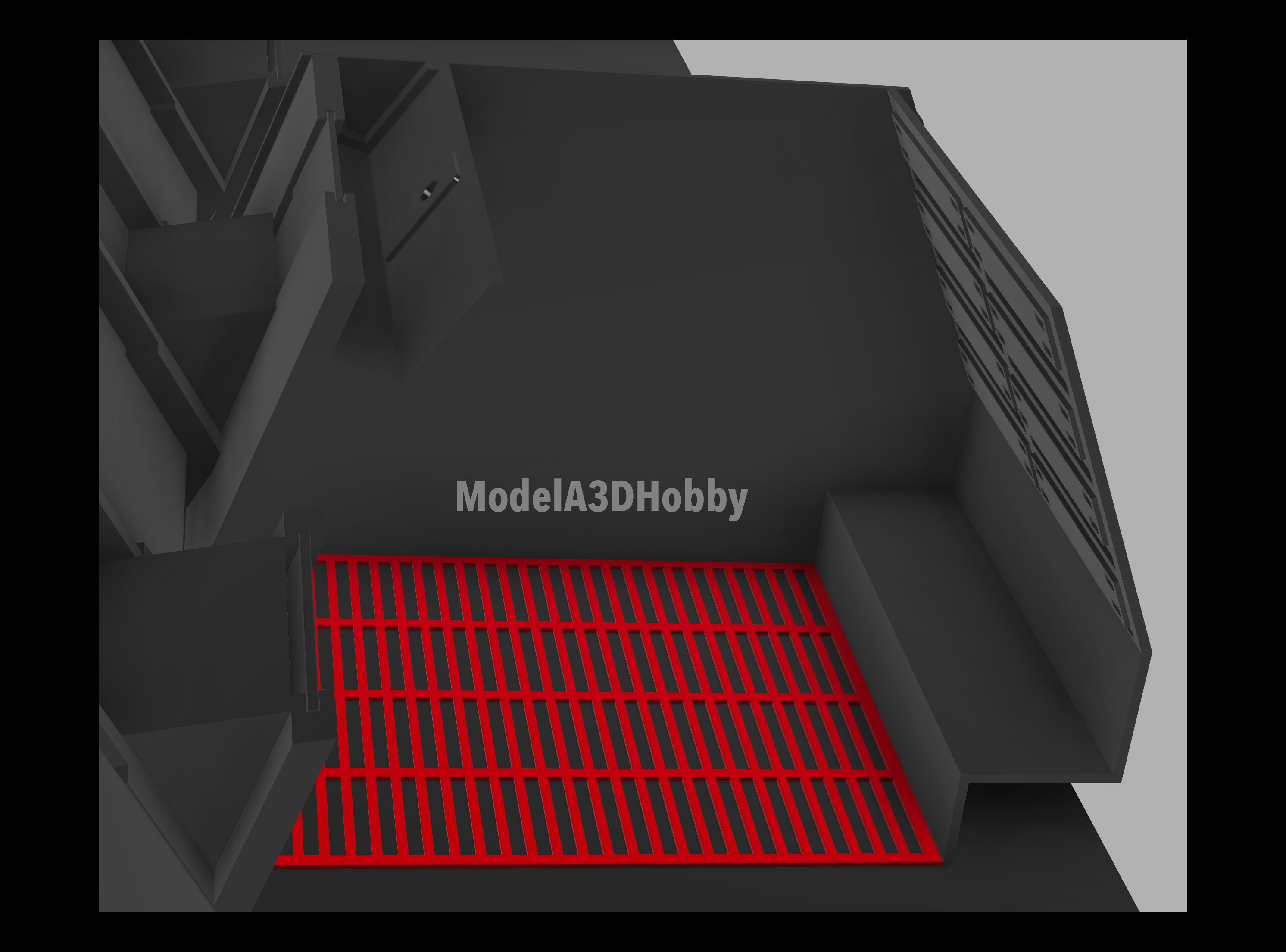 Death Star Cell Block Diorama STL 3d File - Etsy