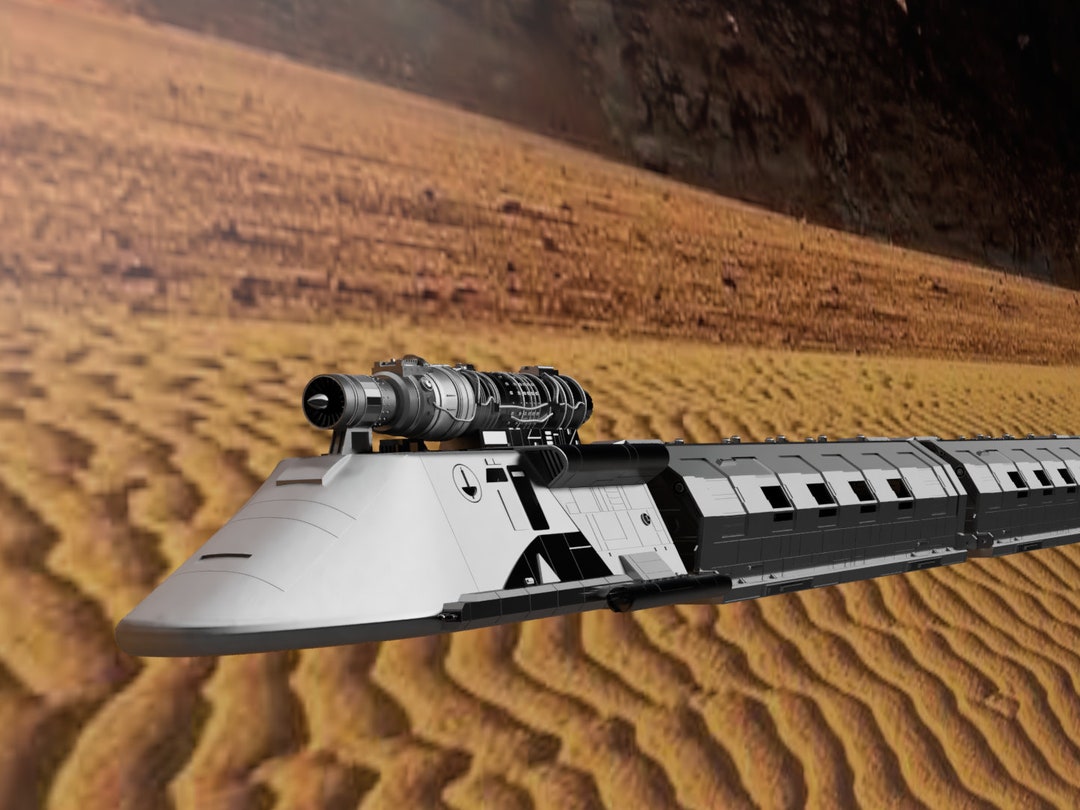 Spice Runner Train - Book of Boba Fett - STL 3d File - Etsy