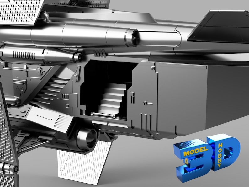 Laat/le Patrol Gunship 3.75 SCALE STL - Etsy