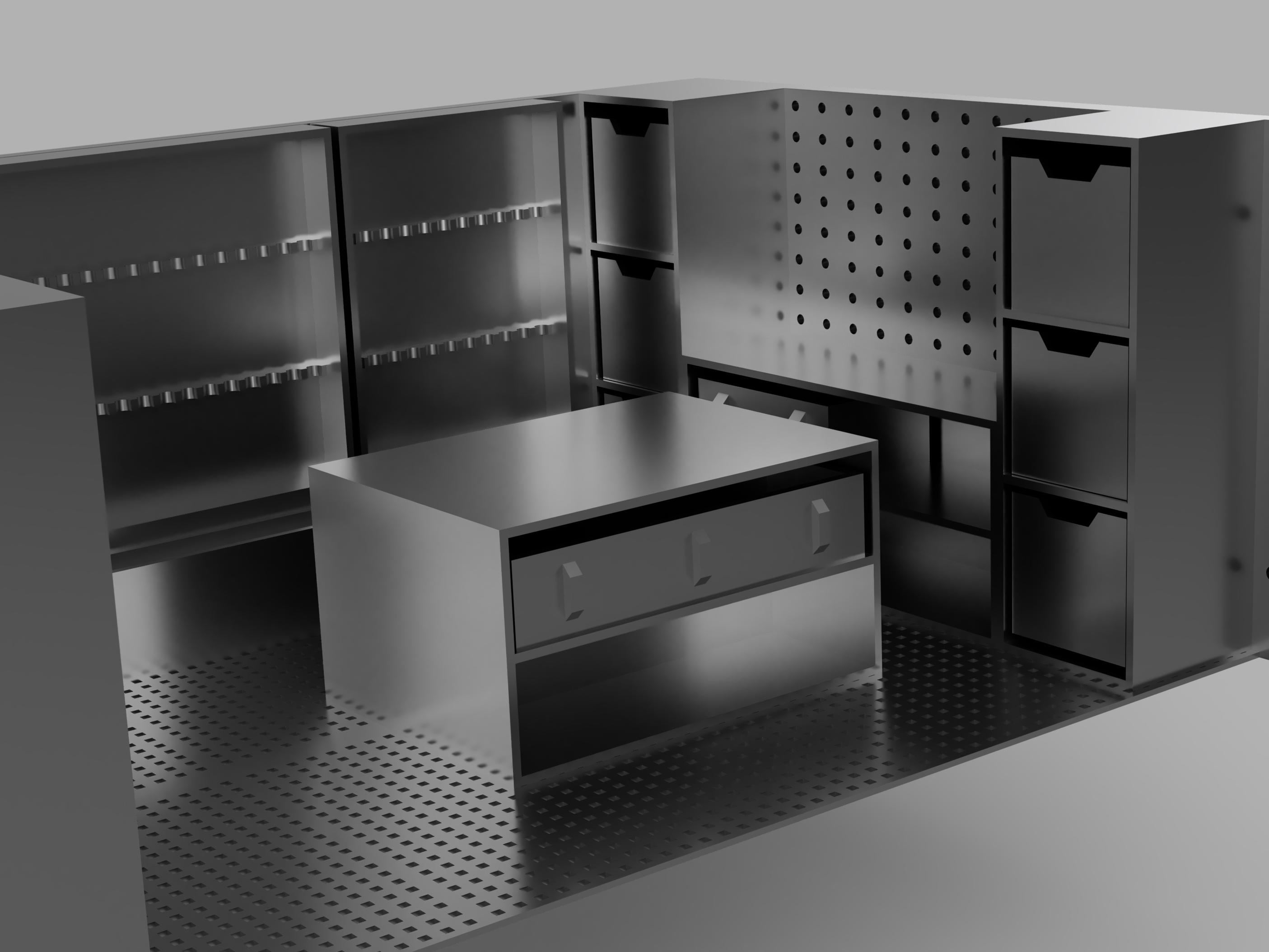Armoury Diorama Model 3d STL Files - Etsy
