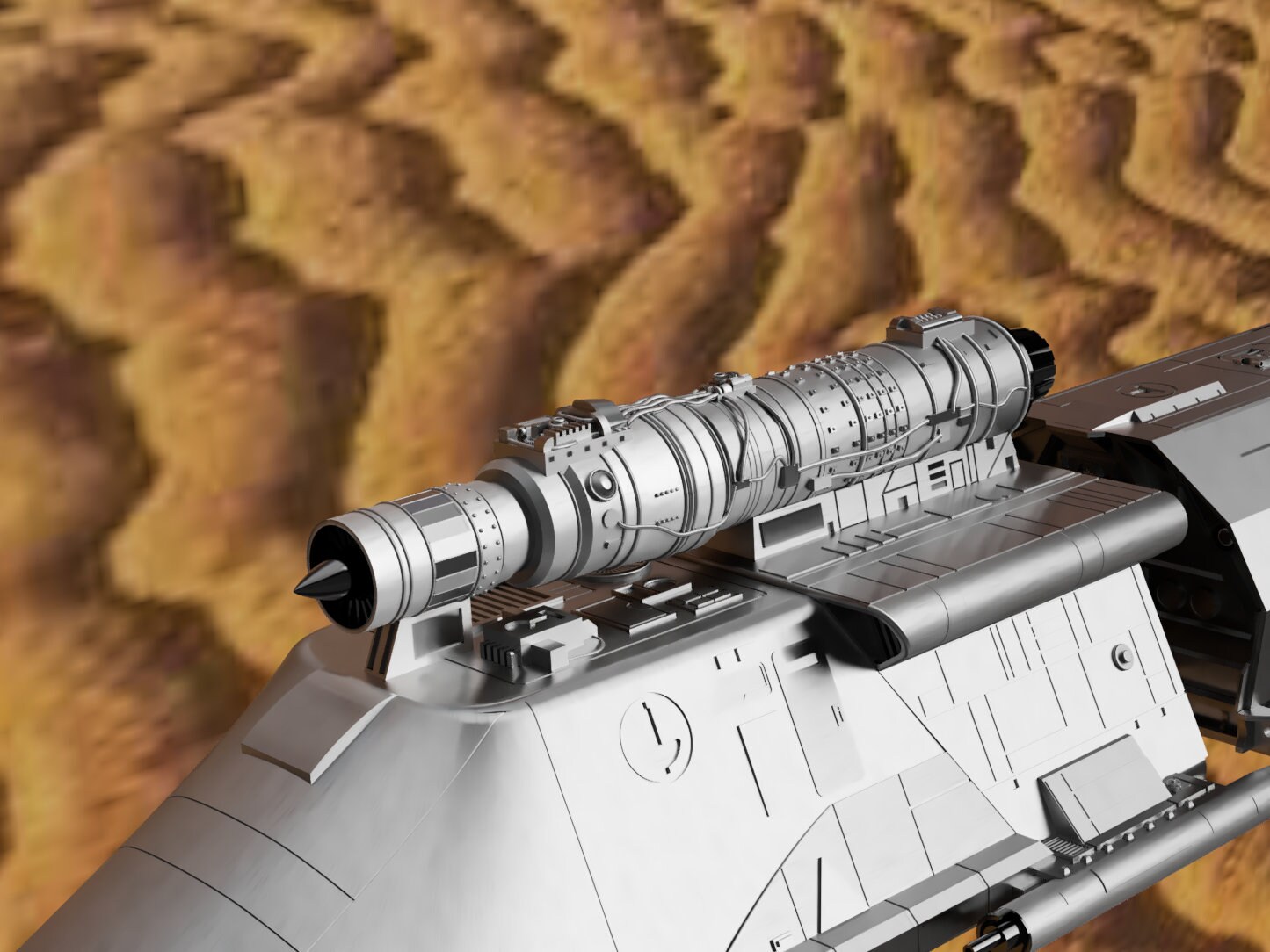 Spice Runner Train - Book of Boba Fett - STL 3d File - Etsy