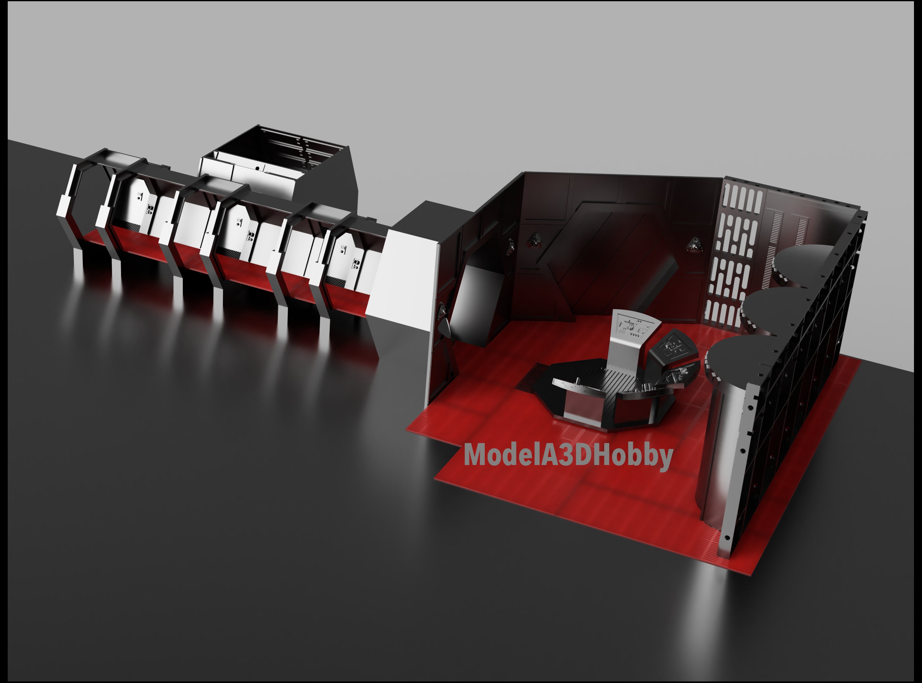 Death Star Cell Block Diorama STL 3d File - Etsy