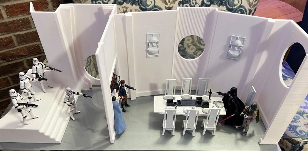 Dining Scene - Bespin City in the Clouds - Diorama - STL - Etsy