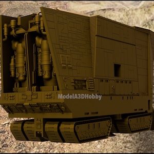 Jawa Sandcrawler 3d STL - Etsy